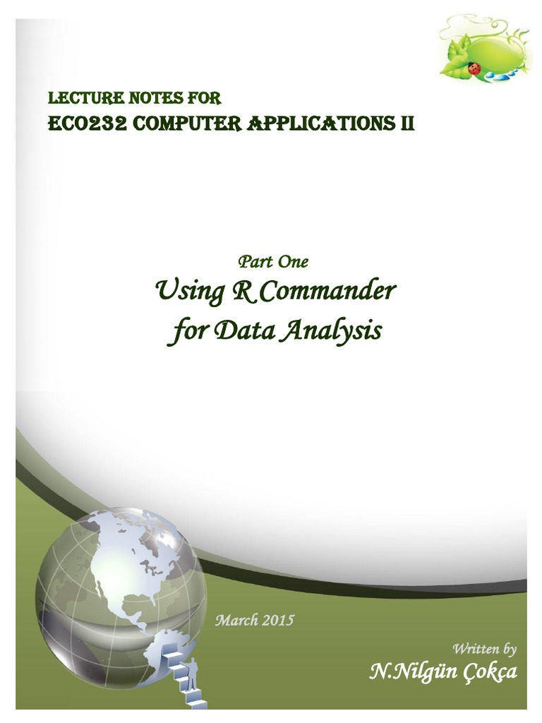 Using R Commandeer For Data Analysis | PDF | R (Programming Language) | Regression Analysis