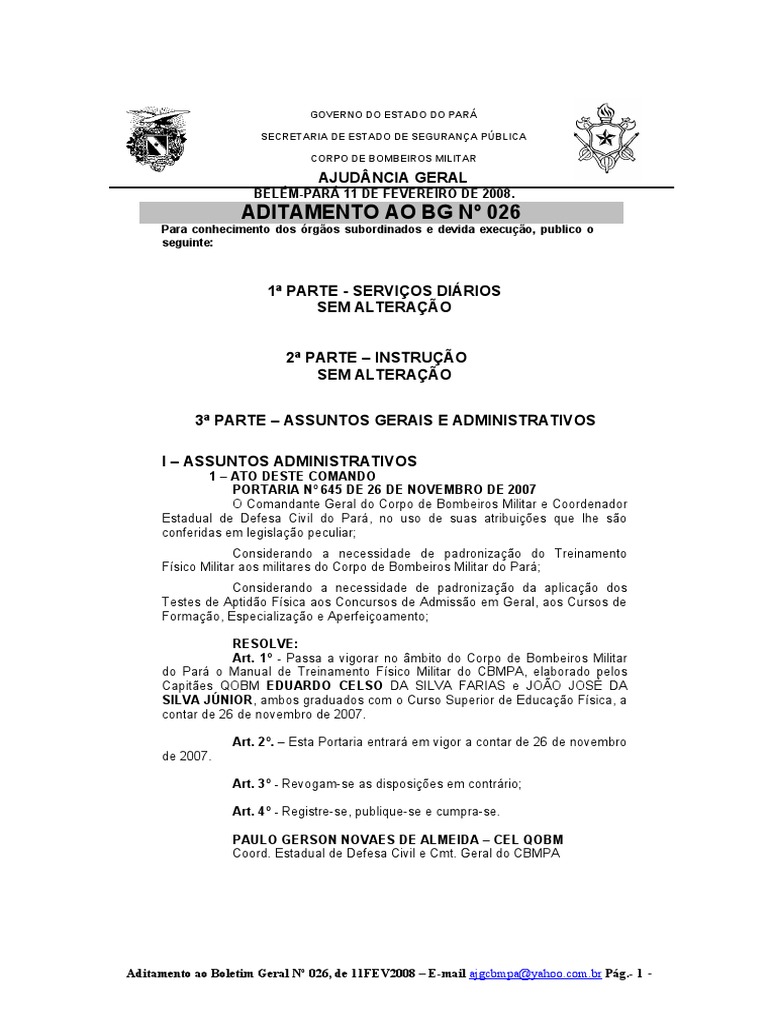 Manual TFM Cbmpa PDF | PDF