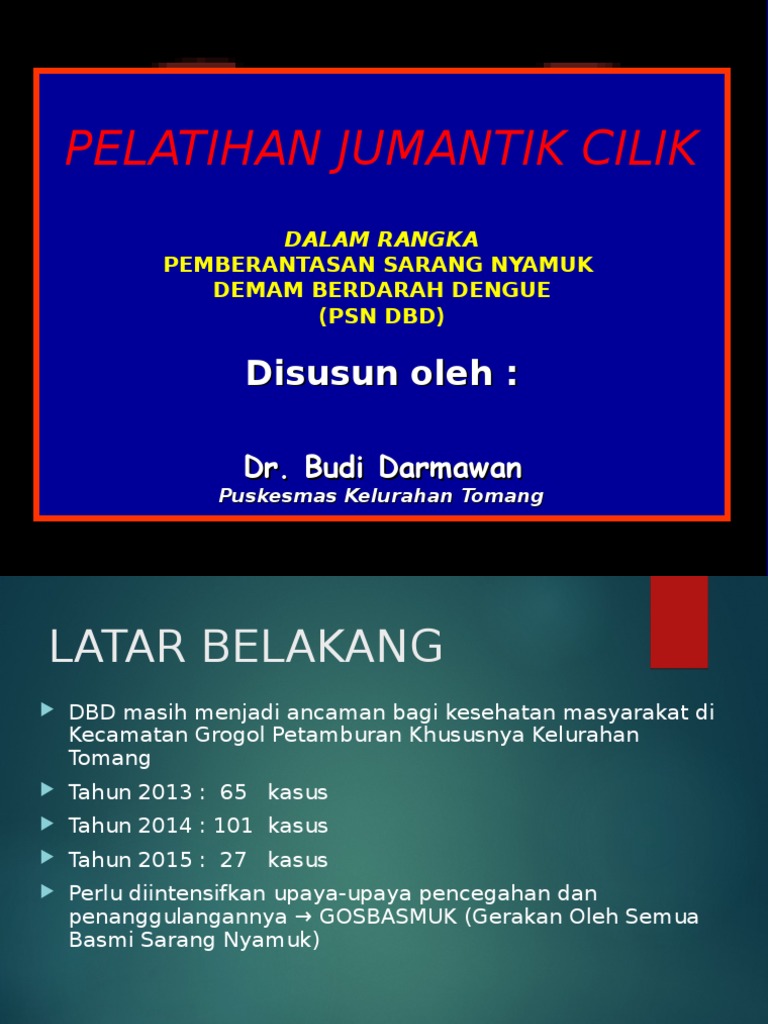 Materi Jumantik Cilik | PDF