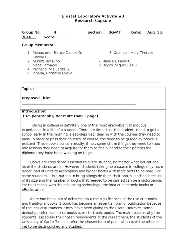 Biostat Laboratory Activity3 | PDF | E Books | Survey Methodology