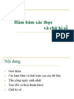Chương 6 - Hàm Băm | PDF