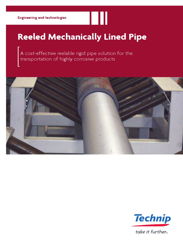 Reeled Mechanically Lined Pipe | Download Free PDF | Pipe (Fluid ...
