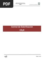 Manual Del Area de Ceye 2019 | PDF | Detergente | Esterilización ...