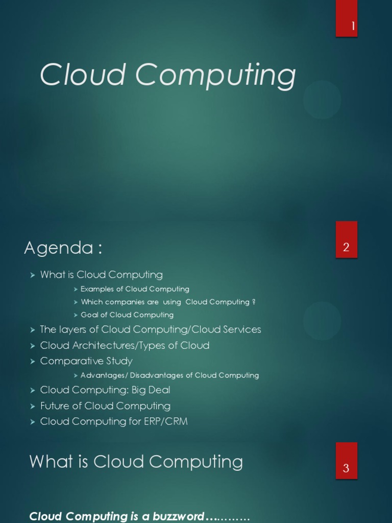 Cloud Computing Guide: Types, Examples, Benefits & Future | PDF | Centralized Computing | Cloud ...
