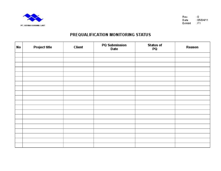 Exhibit-F1 (PQ Monitoring Status) | PDF