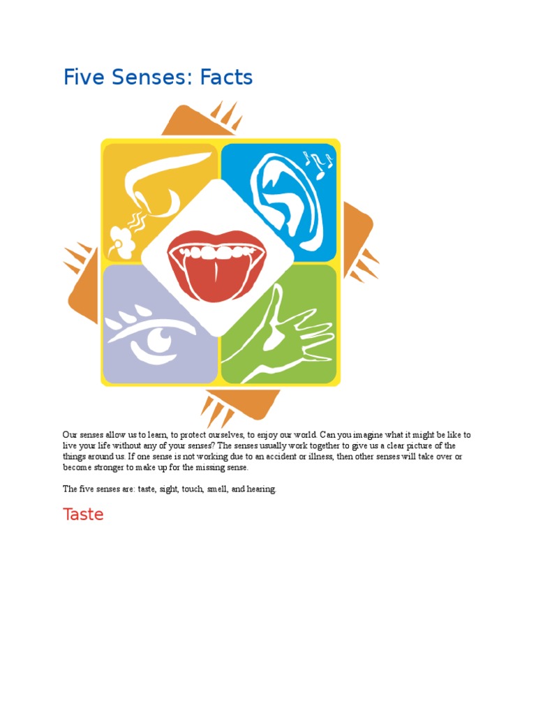 Five Senses.docx | Trees | Senses