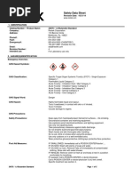 MSDS Lacquer Thinner | PDF | Methanol | Acetic Acid