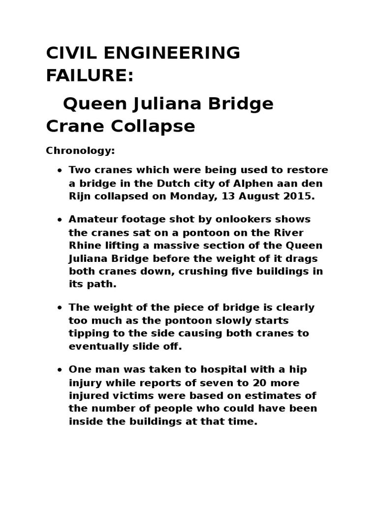 Civil Engineering Failure | PDF