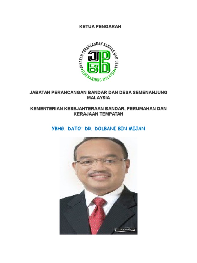 Ketua Pengarah JPBD | PDF