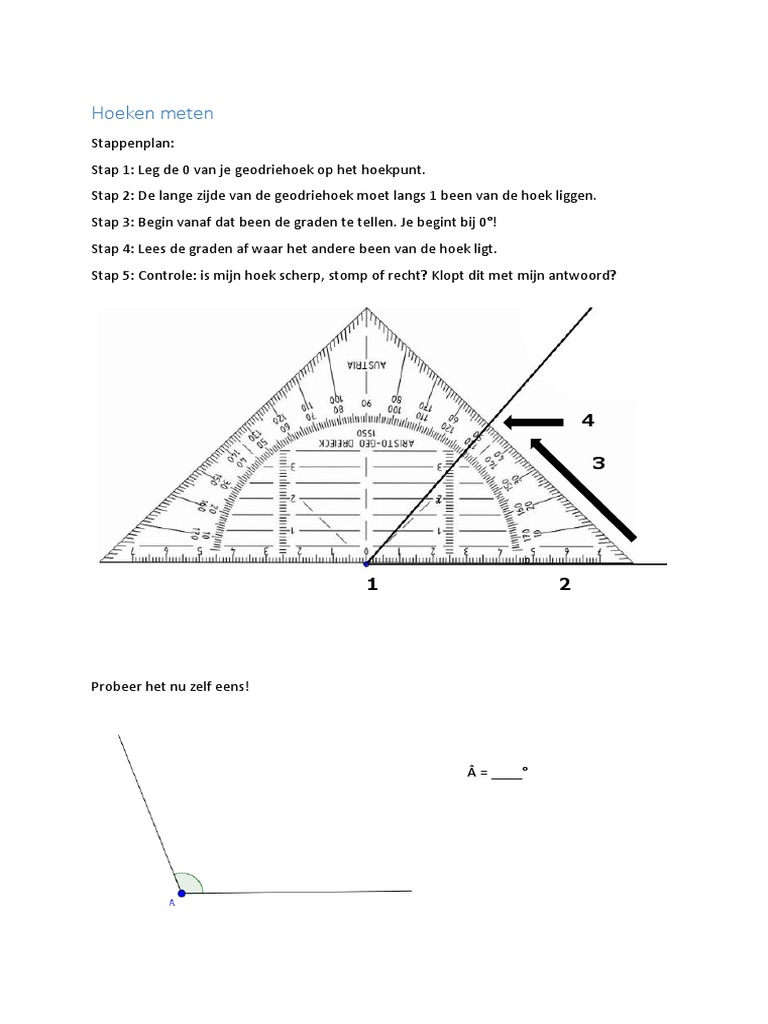 Hoeken Meten | PDF