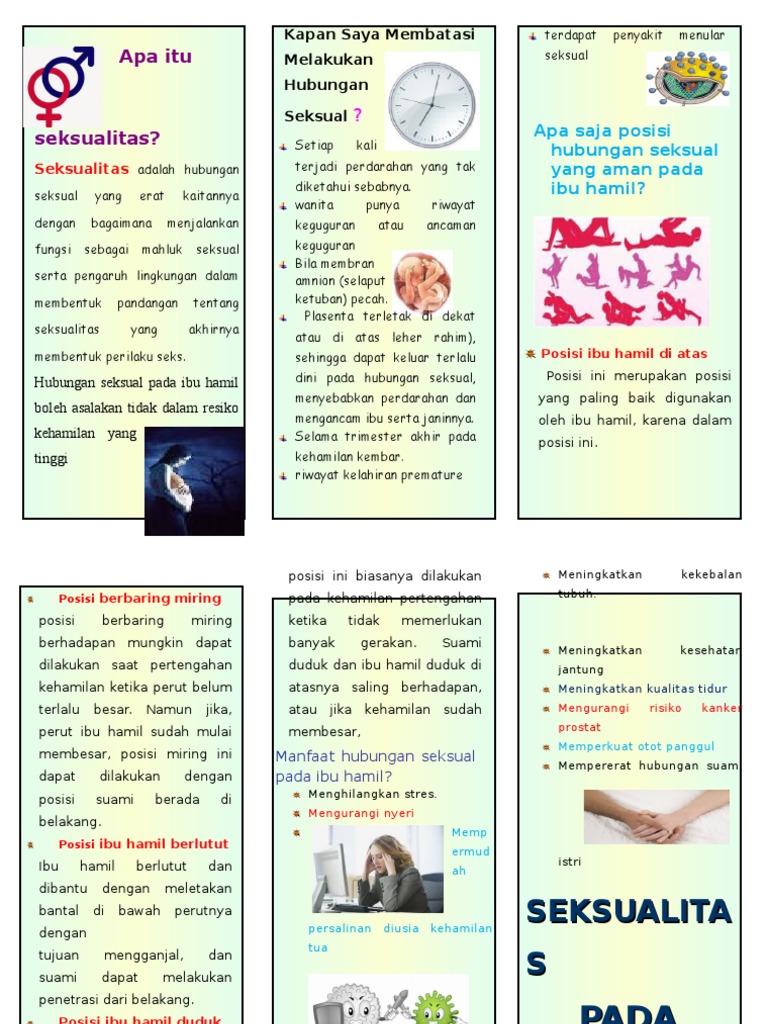 Posisi Seks Aman untuk Ibu Hamil | PDF