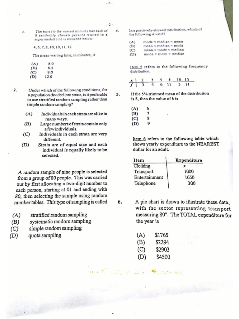 2011 CAPE Applied Math P1 (1)