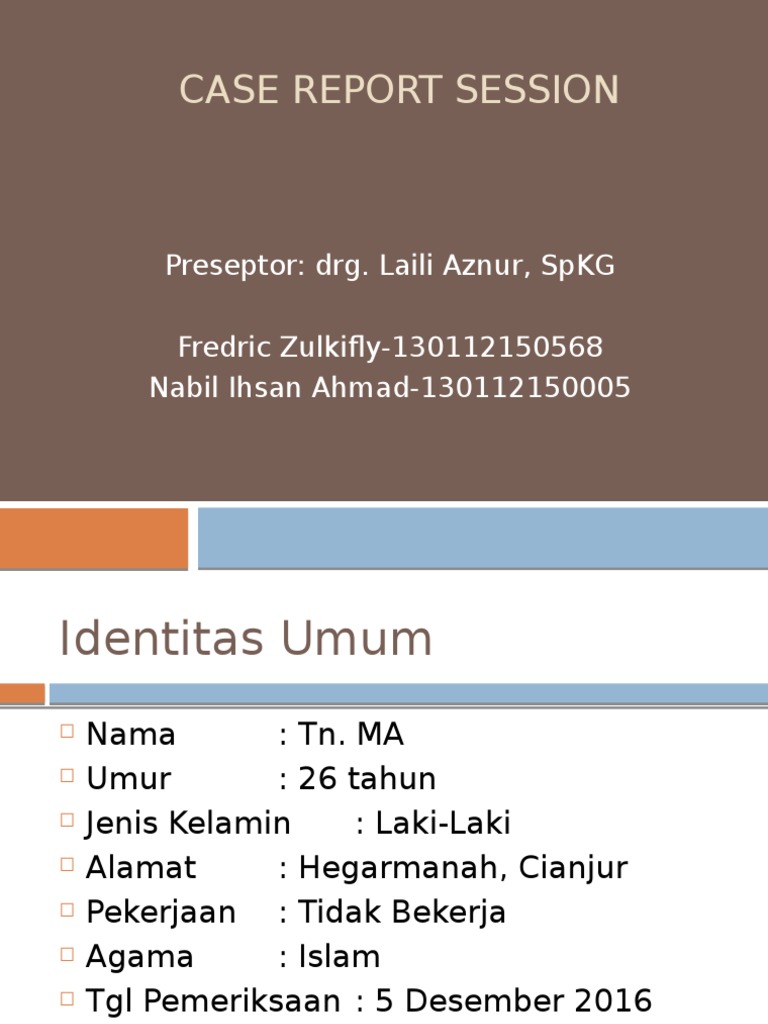 Case Report Session Operkulitis | PDF