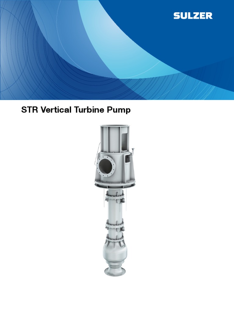 Sulzer Vertical Turbine Pump | Pump | Bearing (Mechanical)