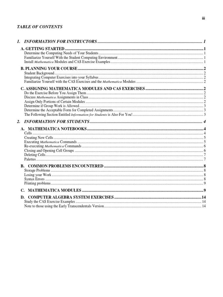 Thomas Calculus Mathematica Tutorial | PDF | Calculus | Integral
