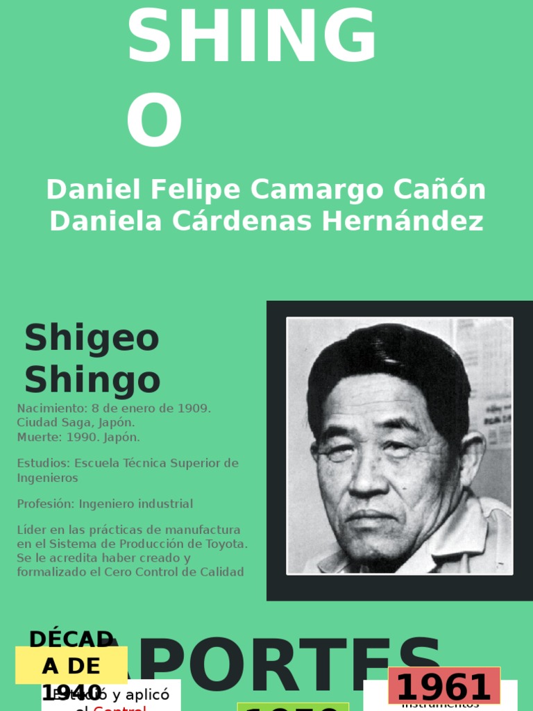 Innovaciones de Shingo en Toyota | PDF | Industrias | Producción y ...
