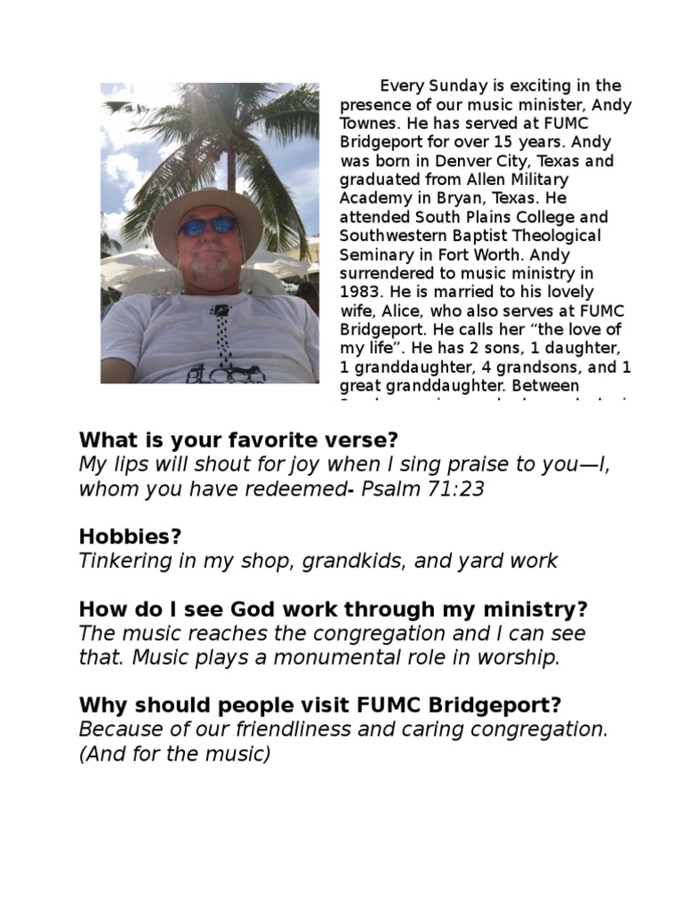 Getting To Know Our Staff | PDF