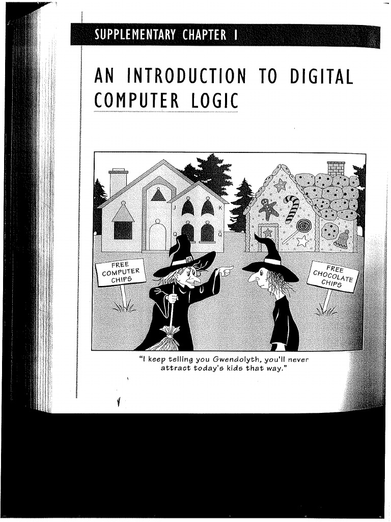 Supplementary Chapter 1 - Intro To Digital Computer Logic | PDF