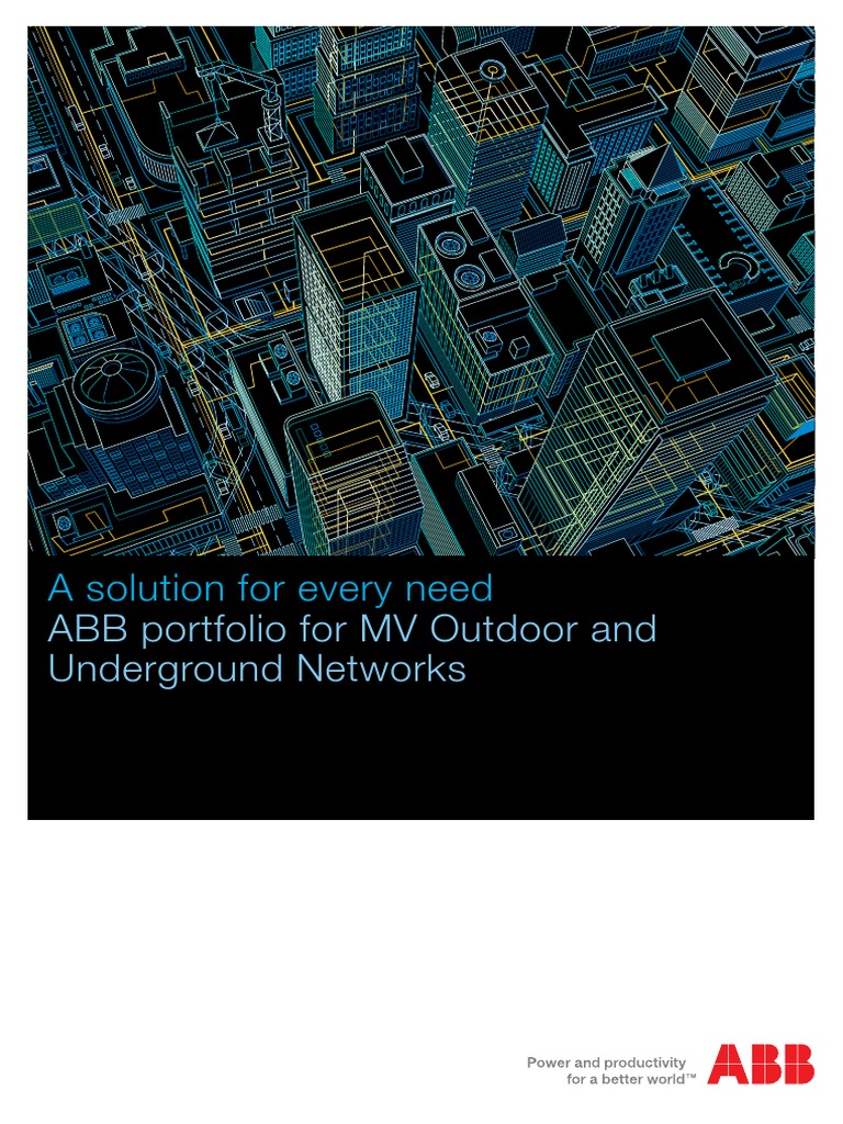 ABB - Product Portfolio For MV Outdoor and Underground Networks - A4 ...