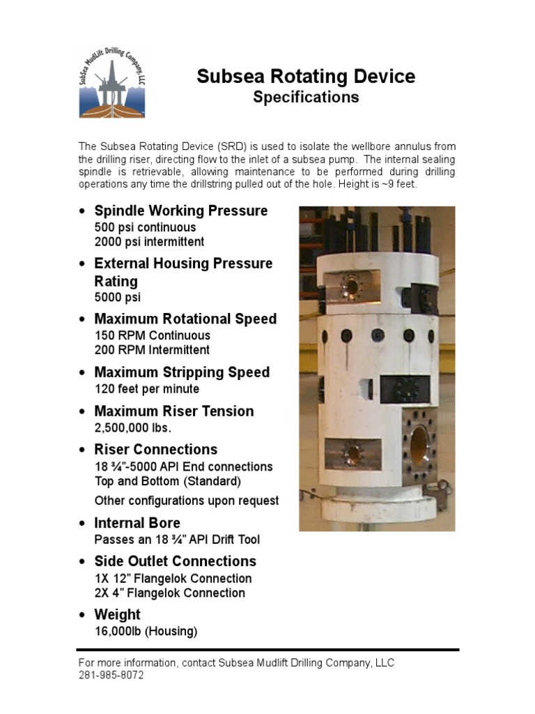 Srd Housing Specs Pdf