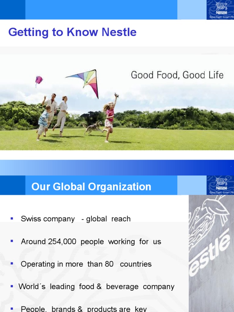 Getting To Know Nestle | PDF | Nestlé | Brand