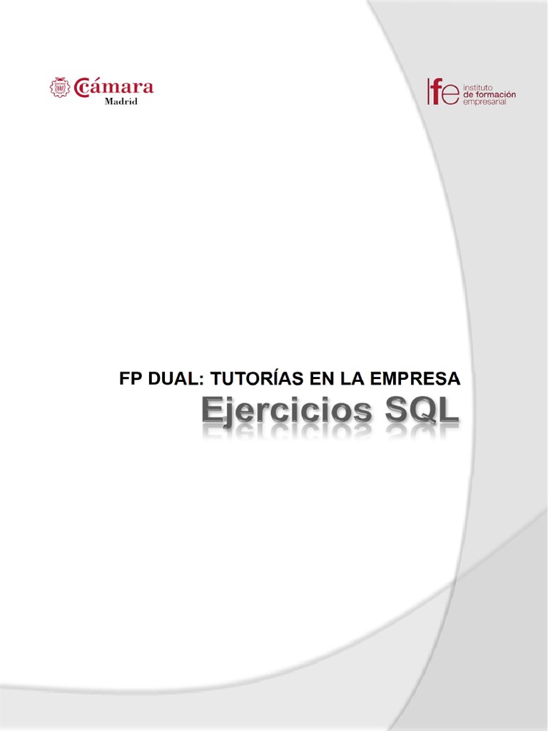 Itmim - EJERCICIOS SQL | PDF | Tabla (base de datos) | Salario