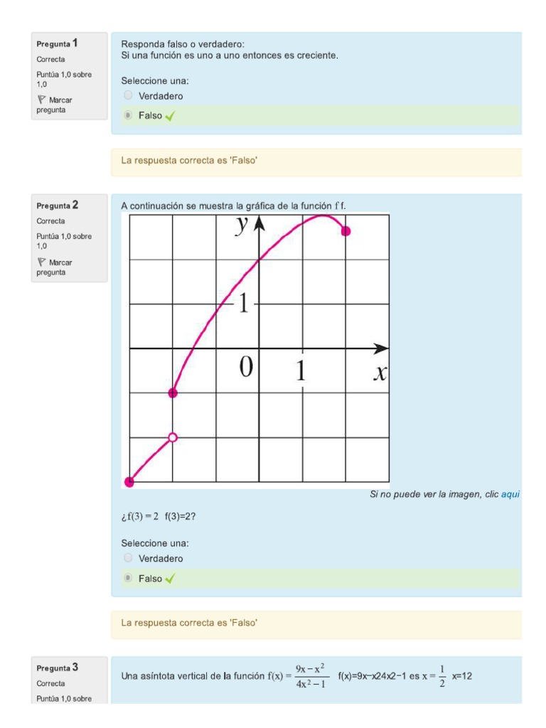 CB Segundo Bloque-Calculo I Quiz 1 - Semana 3 Revision | PDF