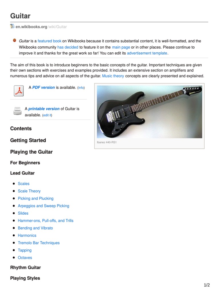Guitar Pdf