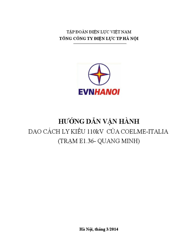 HDVH DCL 110kV Coelme-Italia TR M E36 (In) | PDF