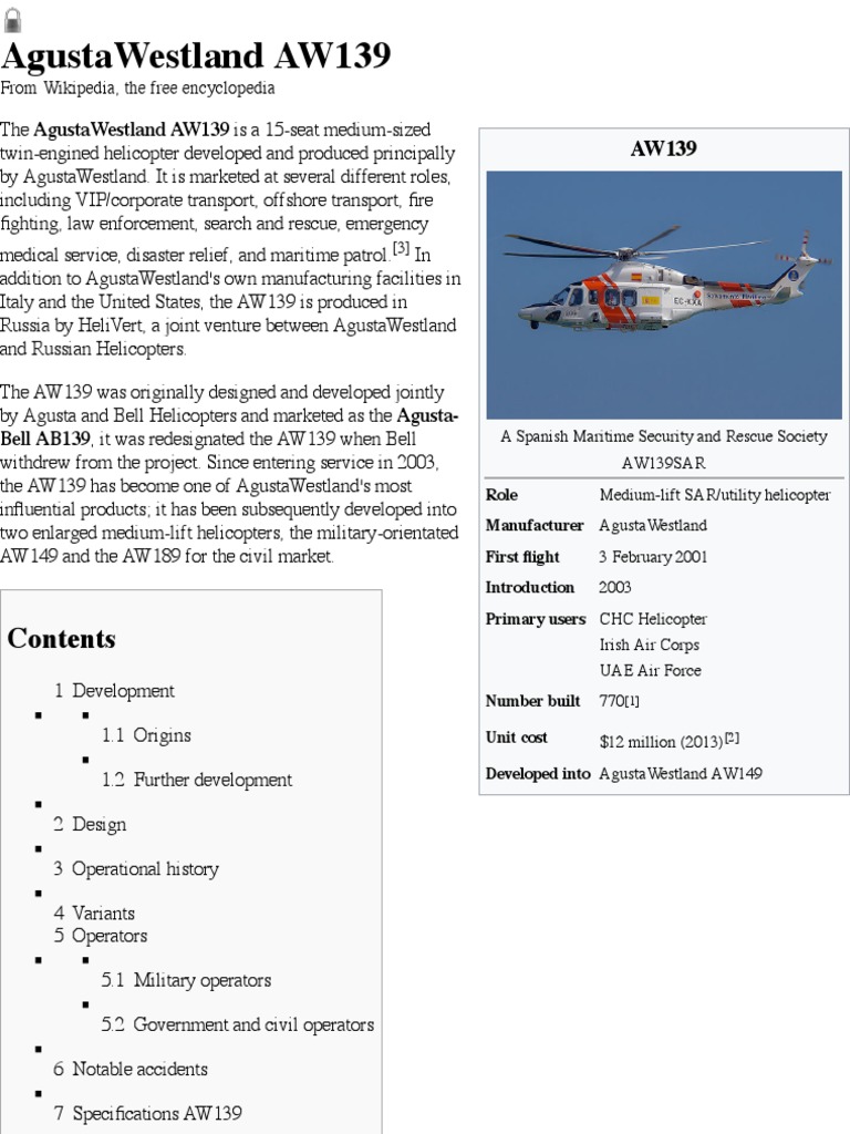 AW139 | Helicopter | Rotorcraft