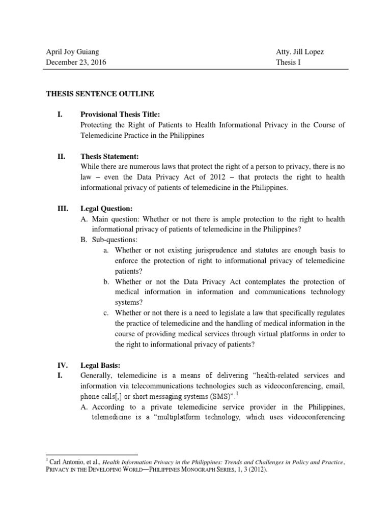 Sample Outline | PDF | Personally Identifiable Information | Telemedicine