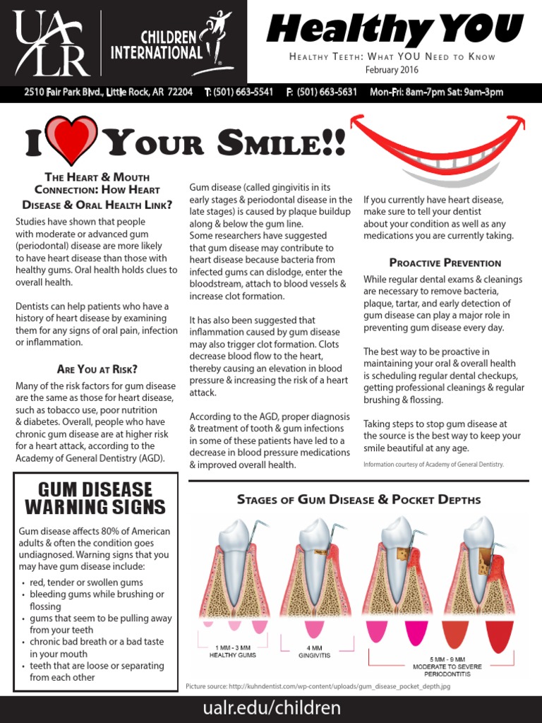 February 2016 Healthy YOU Final Draft | PDF | Dentistry | Human Tooth