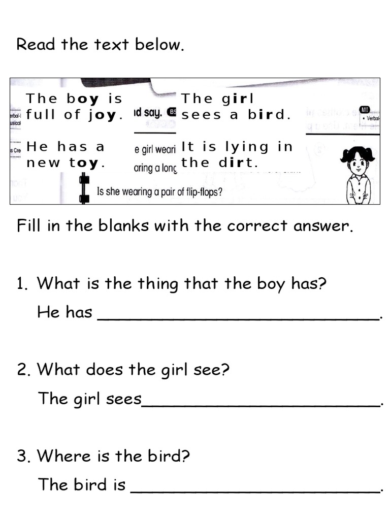 Year 2 ENGLISH EXERCISE | PDF