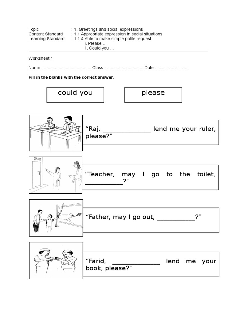 Worksheets | PDF | Language Arts & Discipline | Self-Improvement