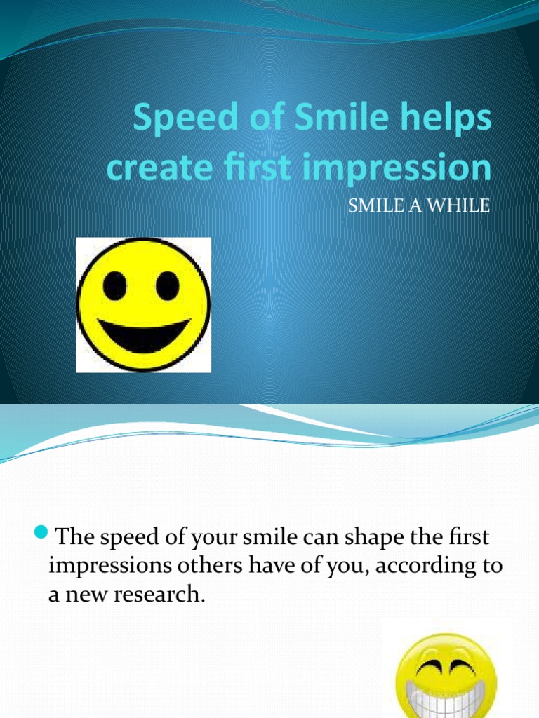 Speed of Smile | PDF | Lifestyle