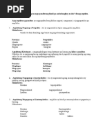 Panghalip Na Panao-Chart | PDF