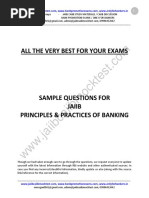 CAIIB ABM Sample Questions by Murugan PDF | PDF | Demand For Money ...