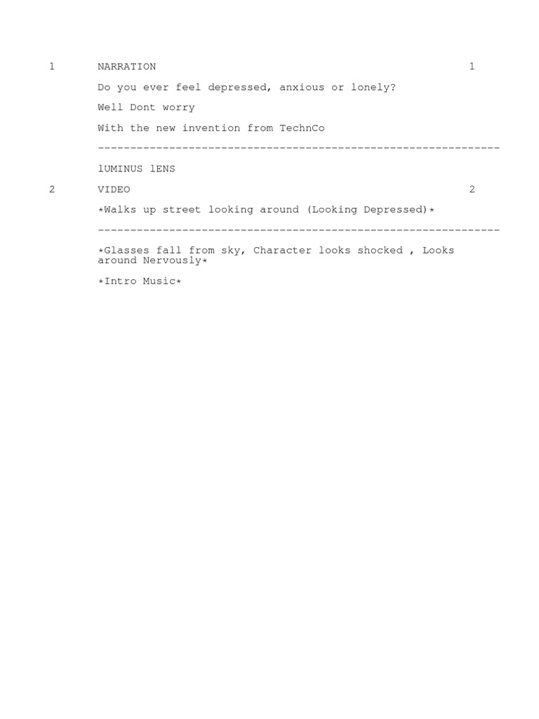 Script Advert | PDF | Computers