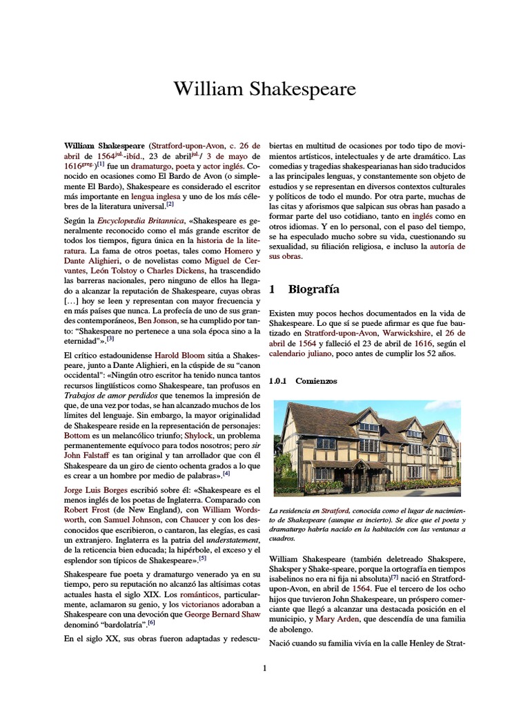 William Shakespeare | PDF | William Shakespeare