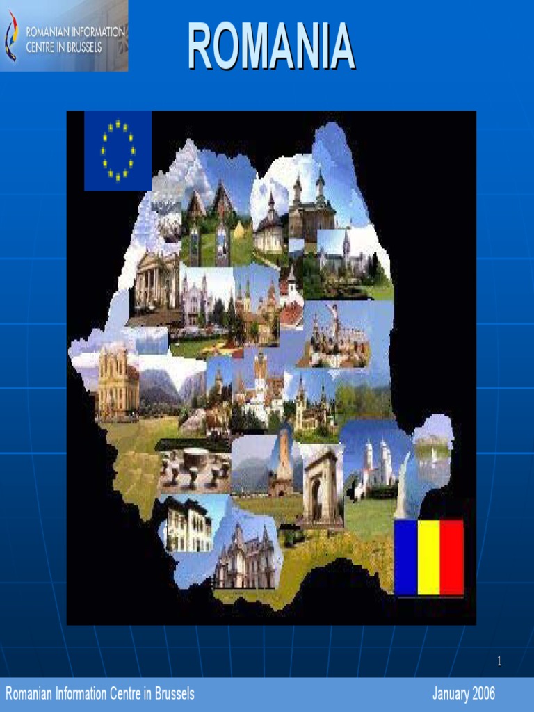 2301 - PREZENTARE Geografia Romaniei PDF | PDF | Romania | Danube