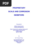 Kurita - Water Treatment Chemicals | PDF | Corrosion | Biofilm