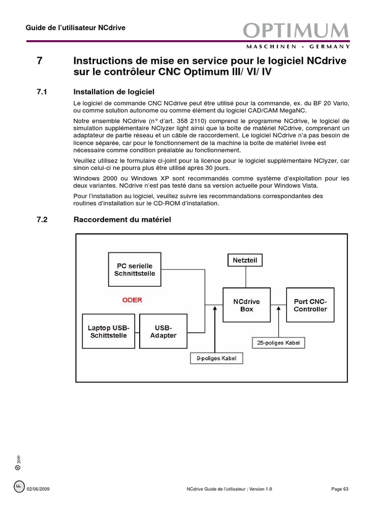 Guide NCdrive | PDF | Microsoft Windows | USB