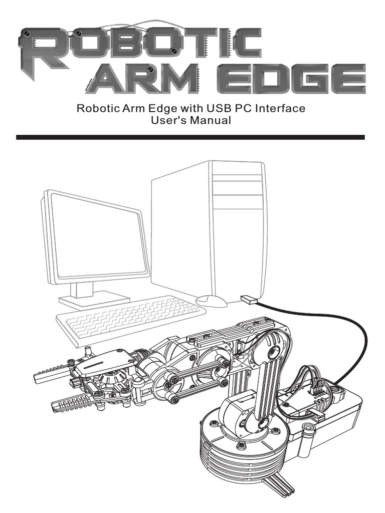 Robotic Arm Edge With USB PC Interface User's Manual | PDF | Microsoft ...
