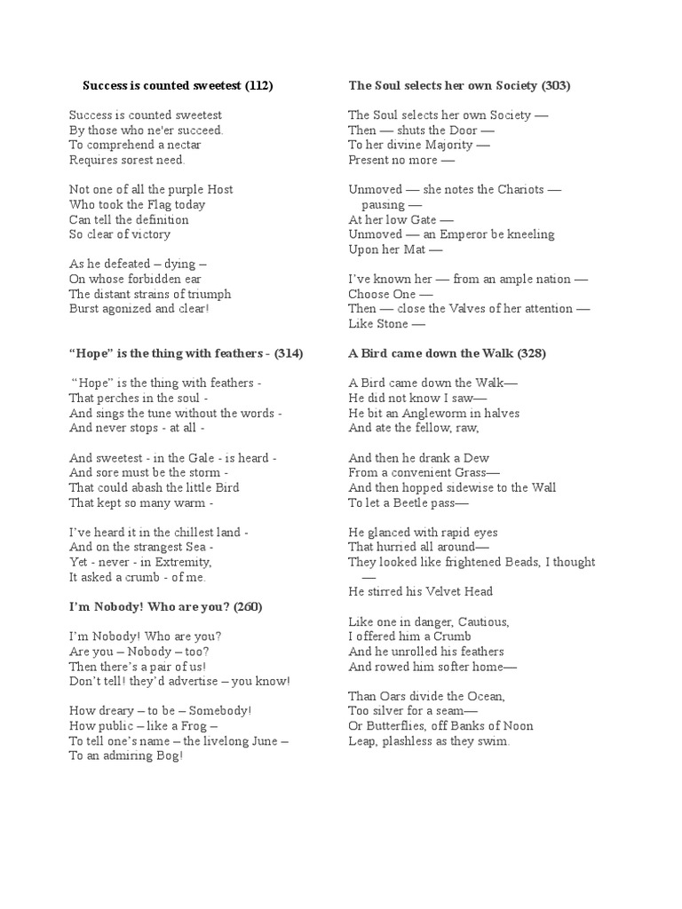 Success Is Counted Sweetest | PDF | Nature