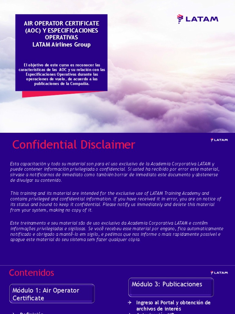 Aoc y Opspec | PDF | Aeronave | Industrias