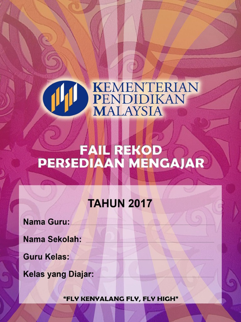 Fail Rekod Persediaan Mengajar KPM 2017 Unofficial PDF | PDF