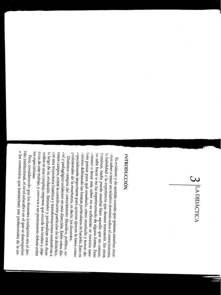 Davini Capítulo 3 Didáctica | PDF