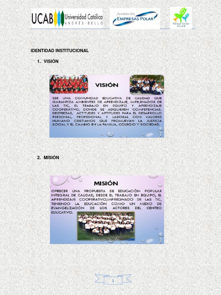 Identidad Institucional | PDF