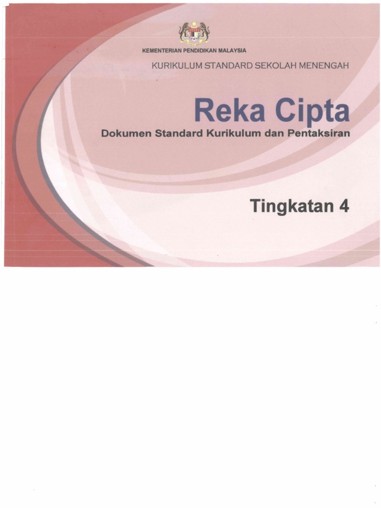 005 DSKP Reka Cipta KSSM Tingkatan 4 | PDF