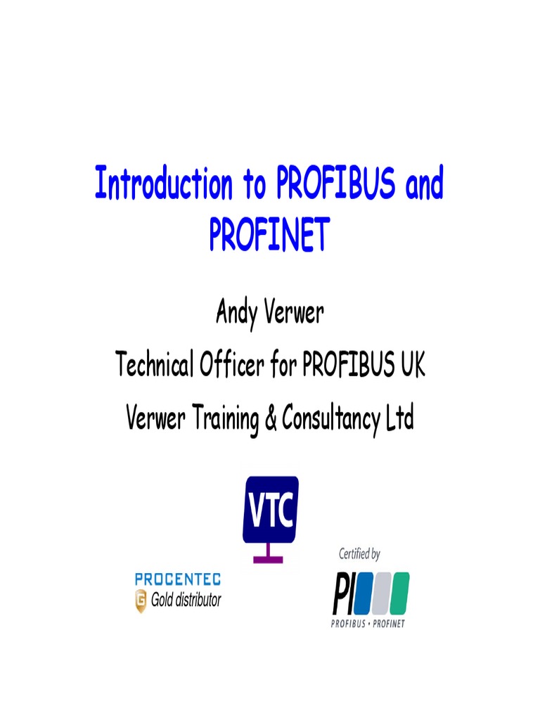 Introduction To Profibus Profinet | PDF | Control Engineering | Engineering
